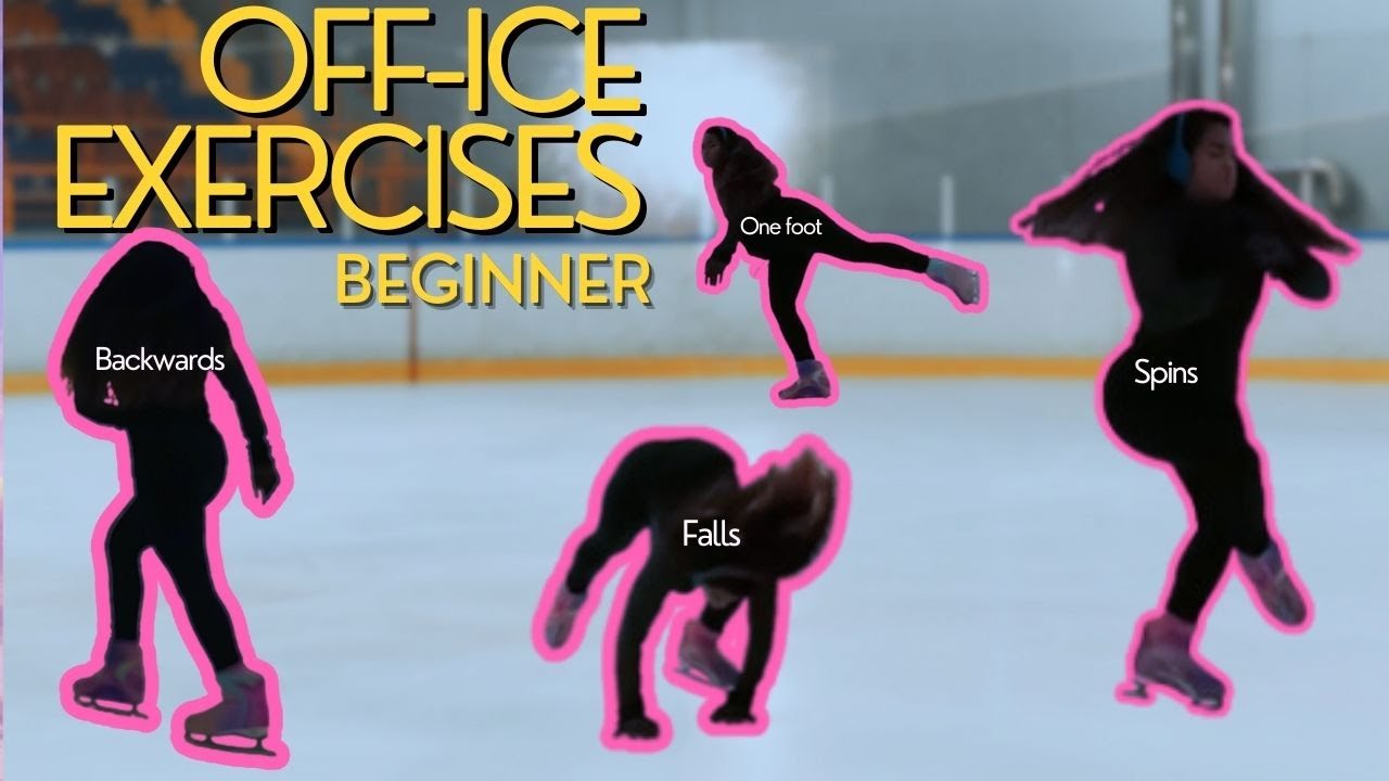 Off-Ice Beginner Exercises for spins, Falling, one foot, and backwards ...