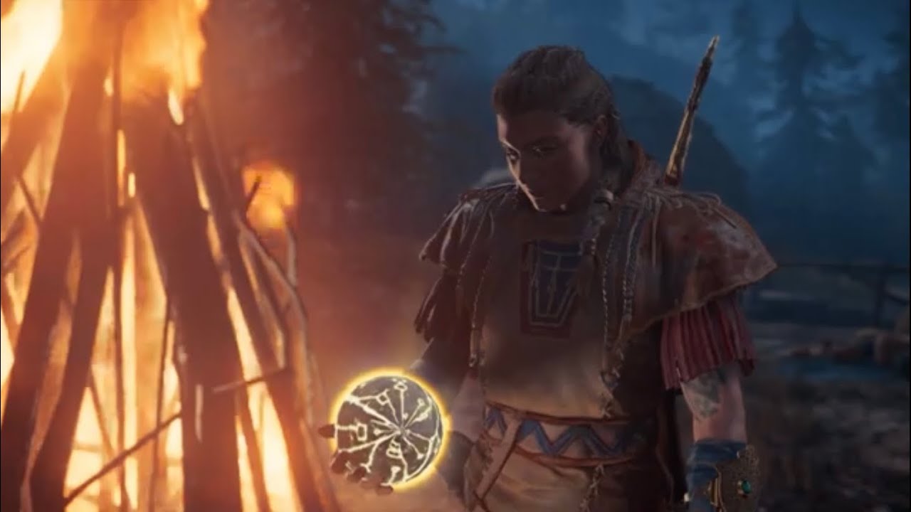 Eivor Tells a Saga and Gifts the Isu Crystal Ball - Assassin's Creed ...