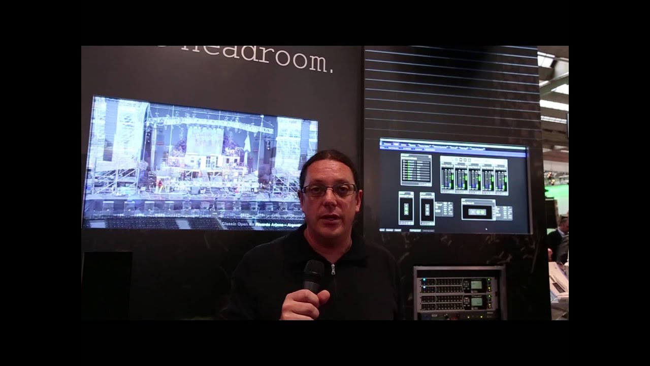 Luke Jenks von Meyer Sound auf der PL+S 2013 - YouTube