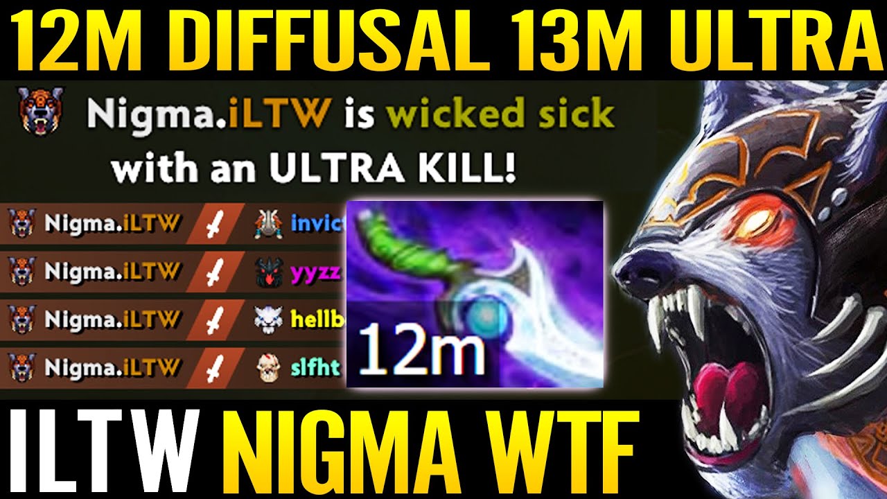 NIGMA ILTW [Ursa] WTF 12min Diffusal 13min Ultra Kills! New BEST META 7 ...
