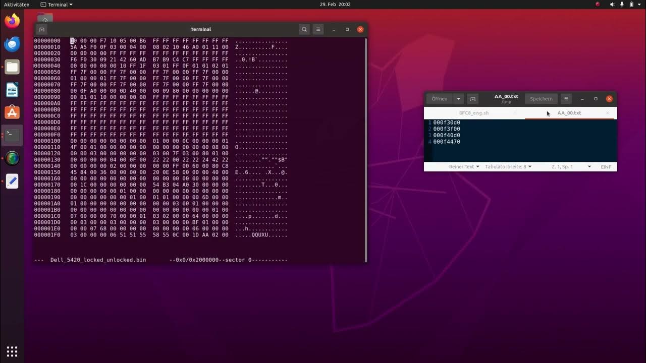 Dell 8fc8 BIOS PASSWORD UNLOCK GNU-LINUX Shell-Script - YouTube