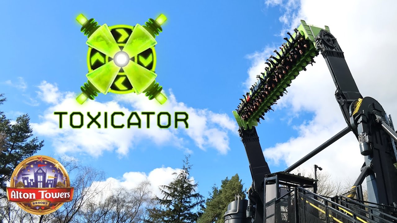 NEW Toxicator at Alton Towers on Opening Day! - YouTube