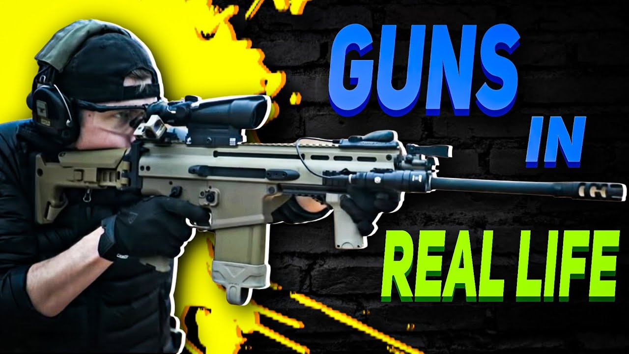 FREE FIRE Guns in Real Life - Part 1 - Garena Free Fire | ITZ RAUNAK ...