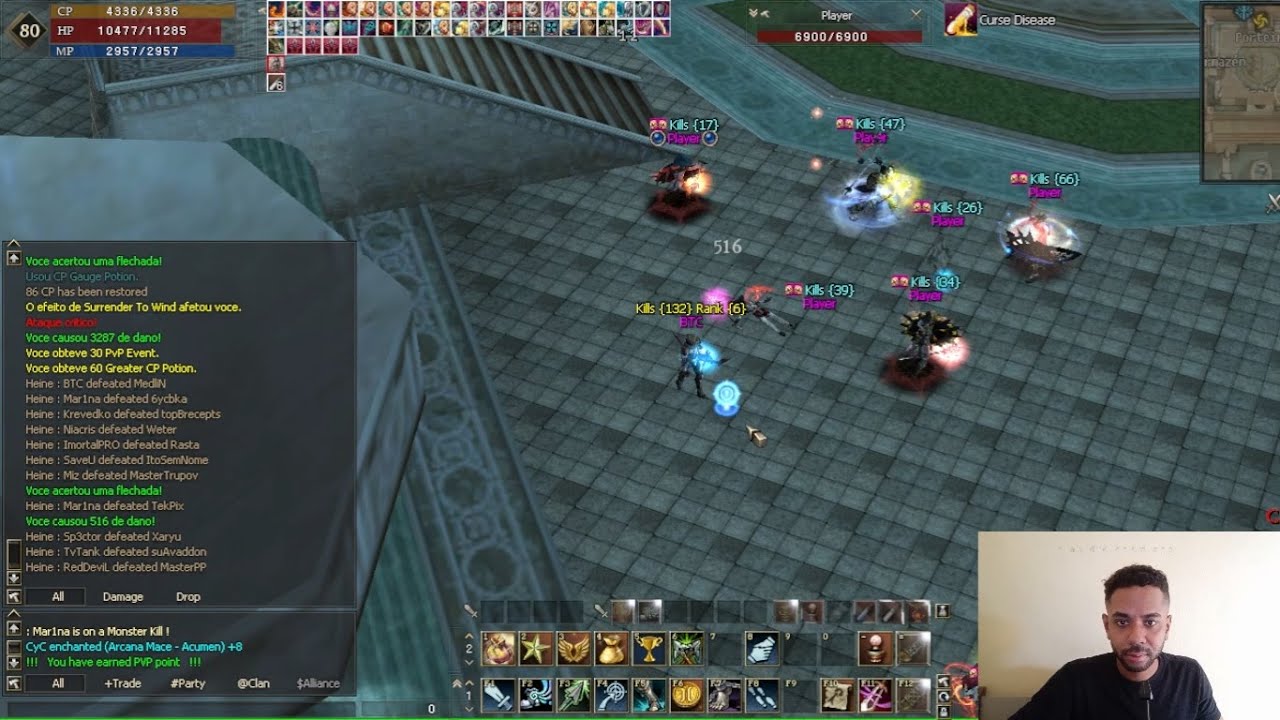 L2 MEGA PVP | PVP FORTE EM HEINE - YouTube