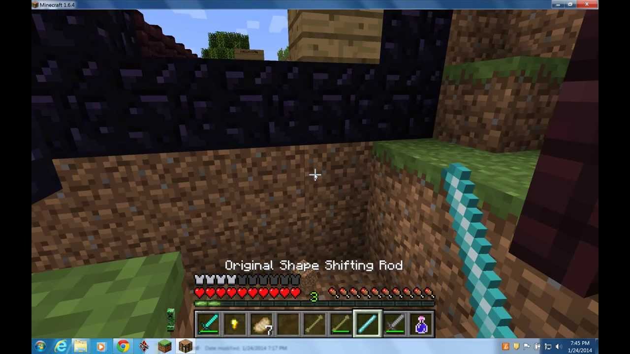 Shape Shifter Mode Demo Review - Minecraft 1.6.4 - YouTube