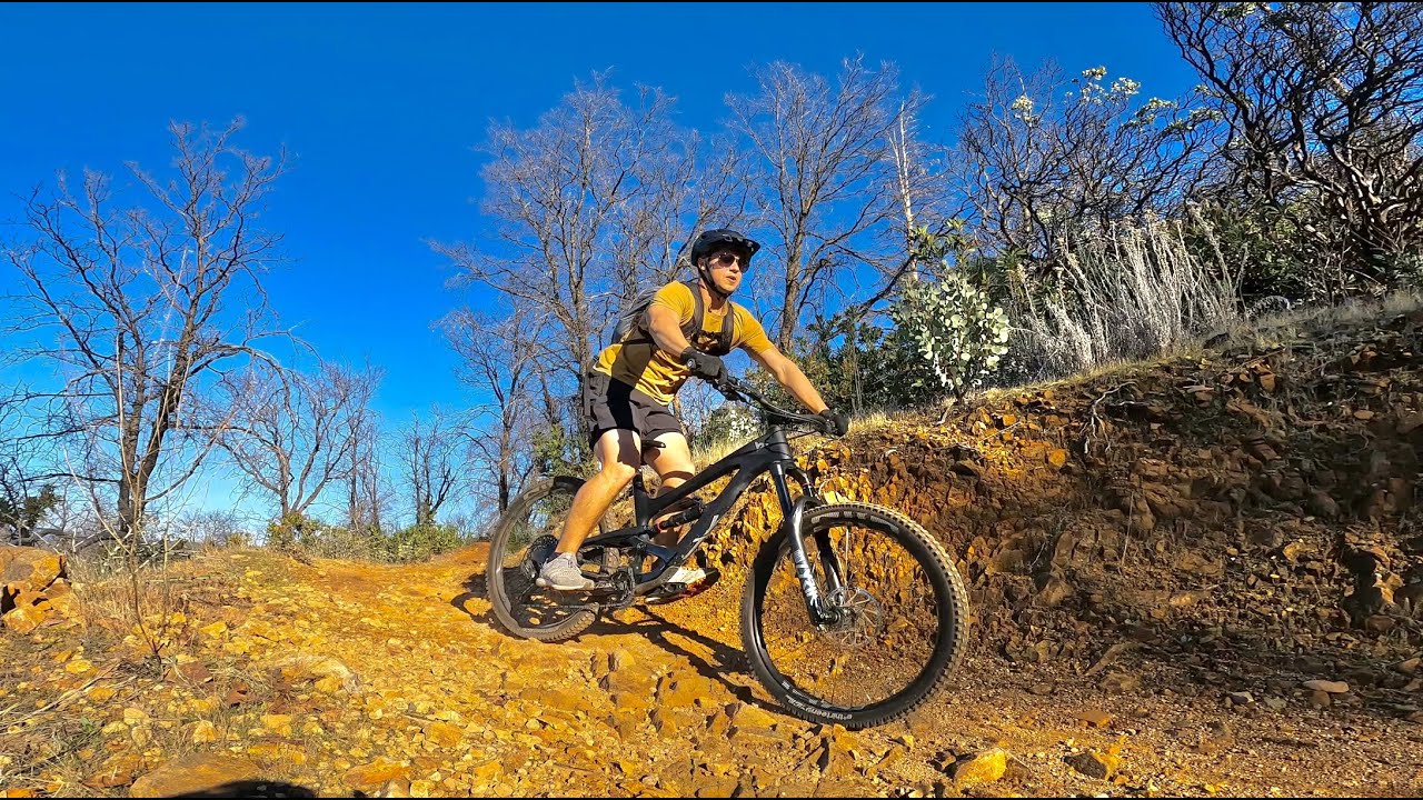 MELLOW MOUNTAIN BIKE TRAIL/COLD SWIM - YouTube