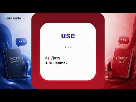 A2 İngilizce Kelimeler – U Harfi | Pronunciation ve Türkçe Anlamları