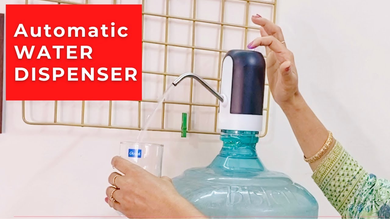Automatic water dispenser | Rechargeable battery | wireless Best for ...