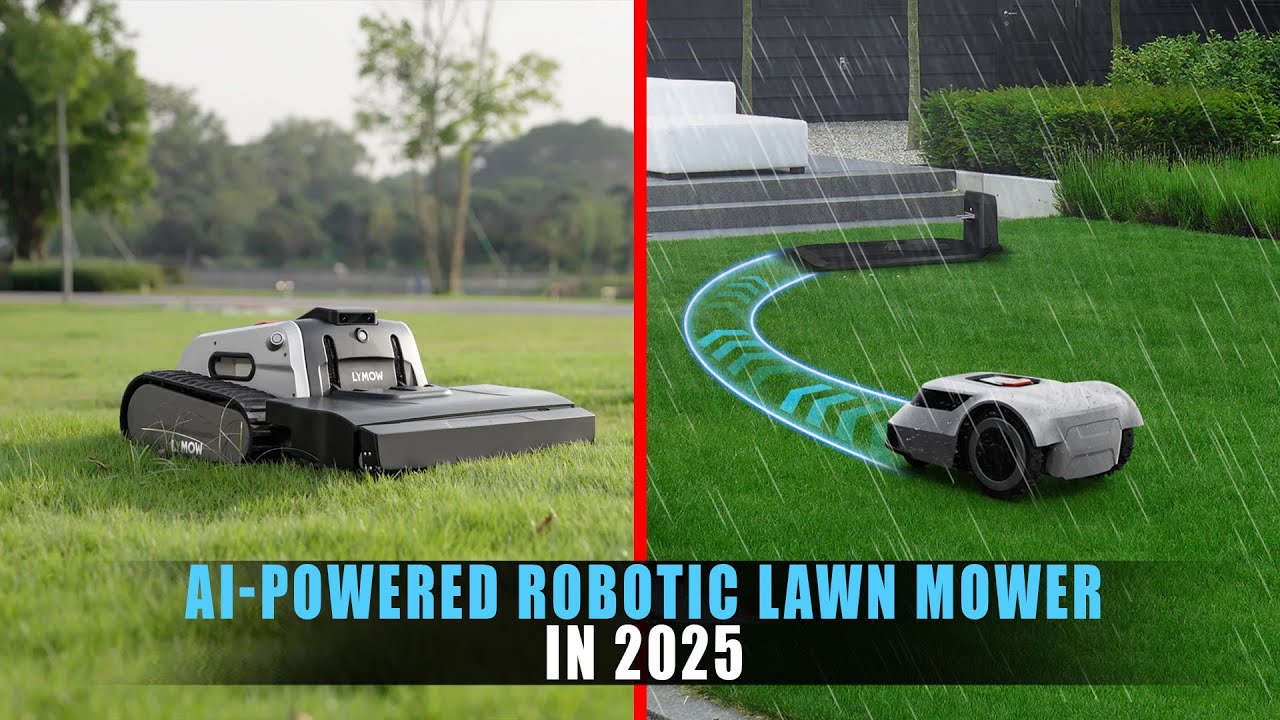 5 Best AI-Powered Robotic Lawn Mower for 2025 - YouTube
