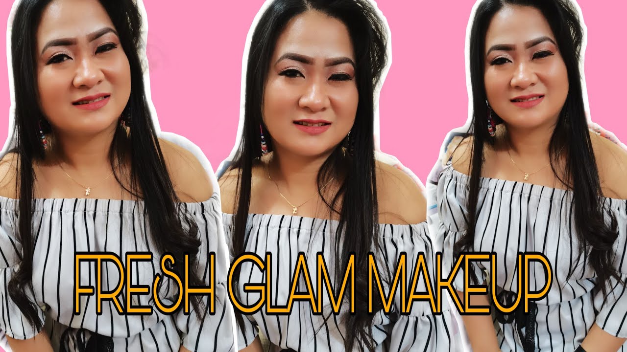 FRESH GLAM MAKEUP TUTORIAL - YouTube