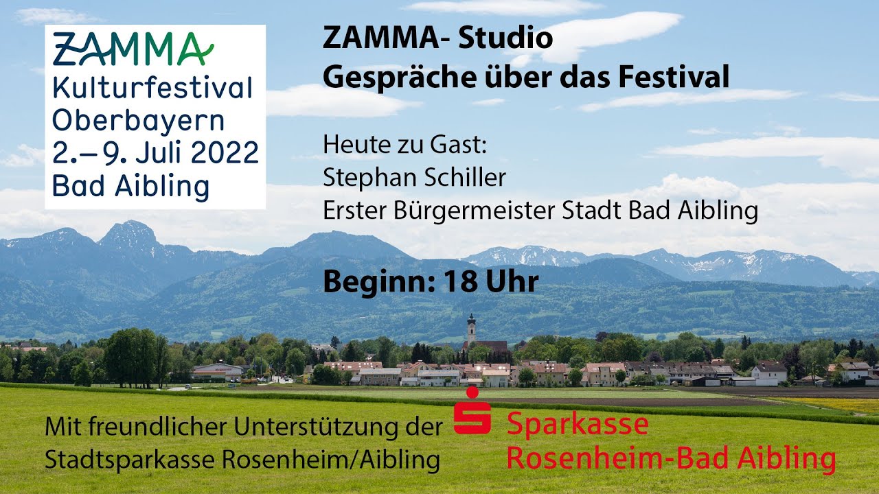 ZAMMA - Studio Gespräche über das Festival - YouTube
