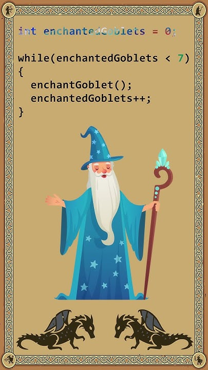 A Wizard's Guide To While Loops (Java Programming) - YouTube