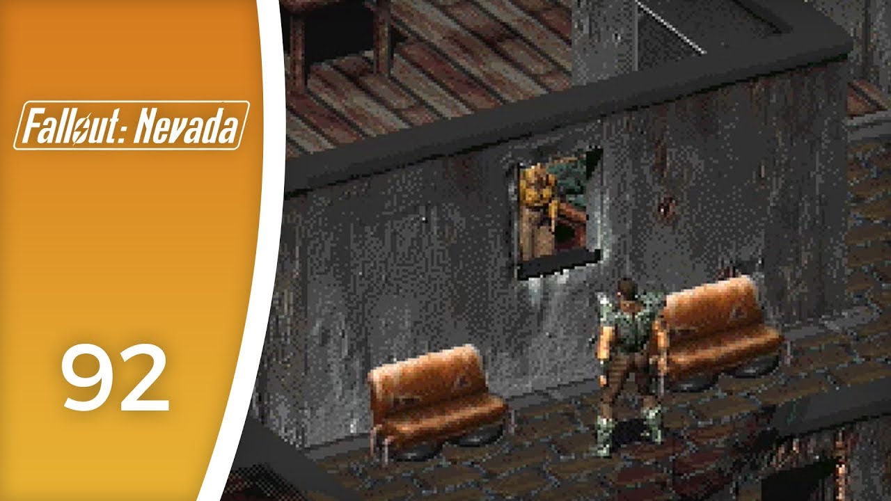 Saved the old lady from the problems. - Let's Play Fallout: Nevada #92 ...
