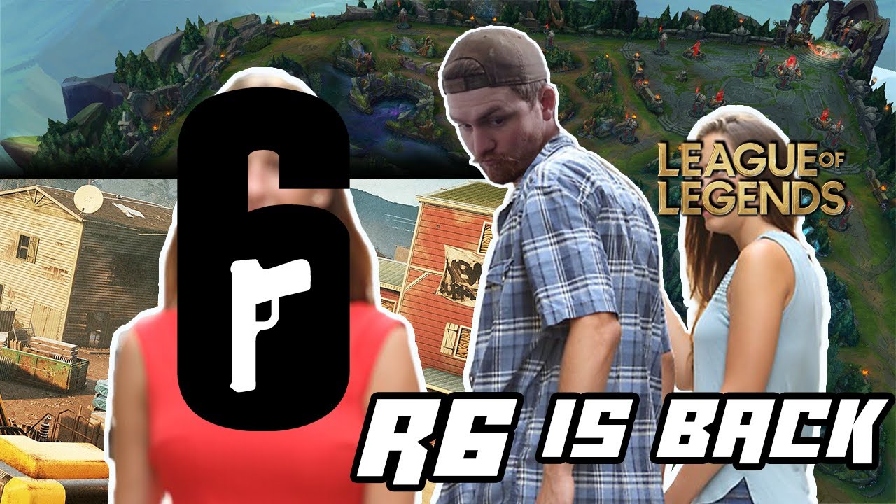 Being an ADC in League of Legends is AWFUL | R6 Siege Is Back - YouTube