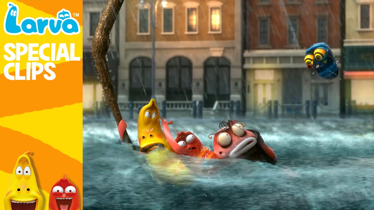 [Official] Natural Disaster 1 - Fun Clips from Animation LARVA - YouTube