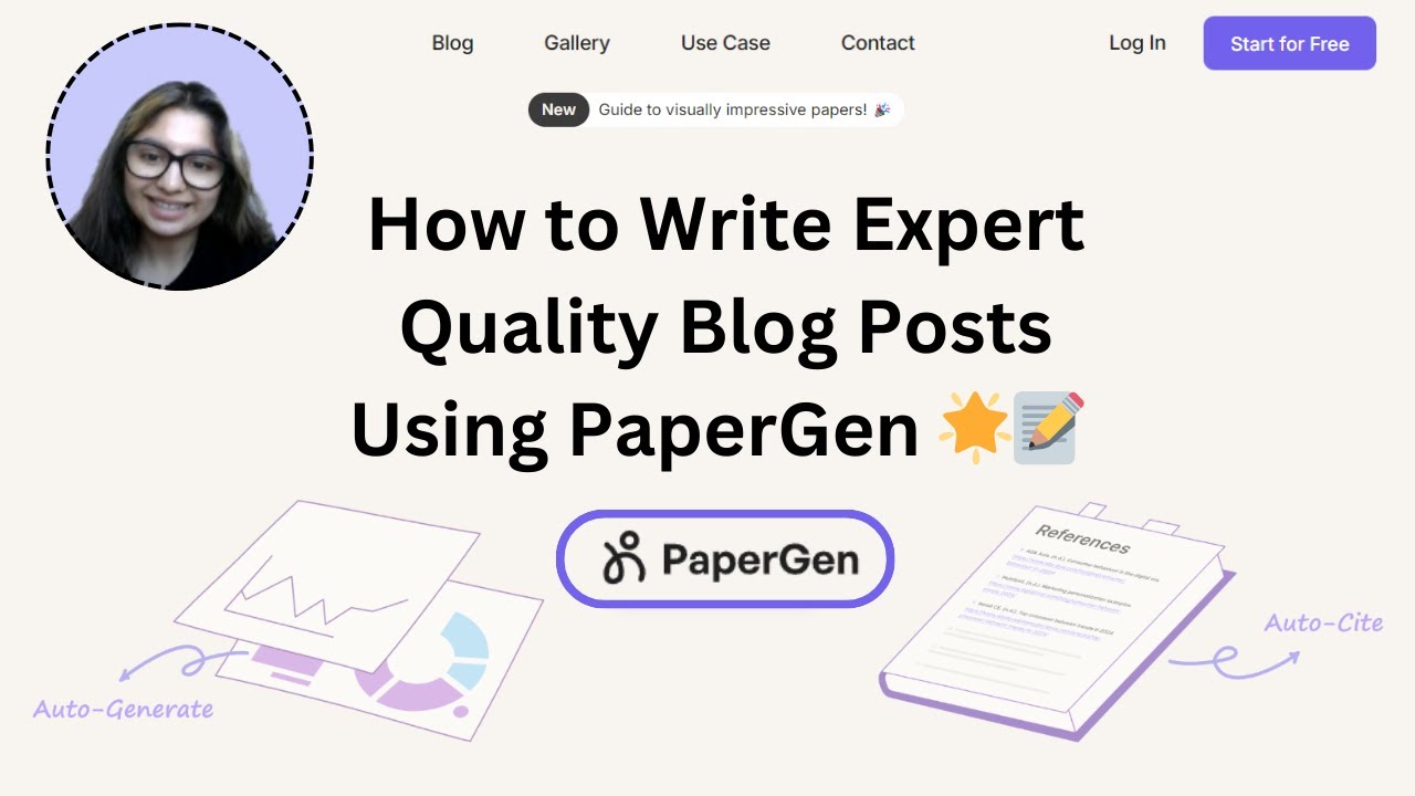 How to Write Expert Quality Blog Posts Using PaperGen 📝 | PaperGen.ai - YouTube