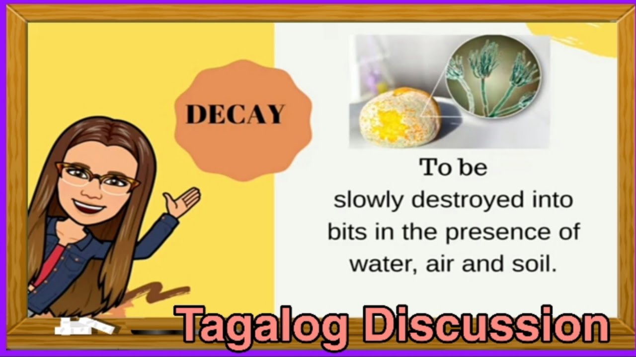 Science 4 Quarter 2 | Decaying and Nondecaying Materials - YouTube