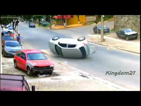Driving fast over speed bumps compilation/ speed bump fails - YouTube