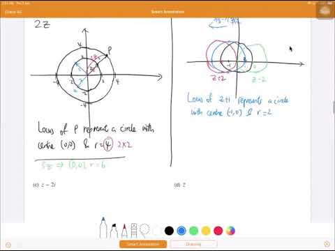 FYK S3S2 Online Lesson 6 (part 3) - 20.7 Locus of a complex number ...