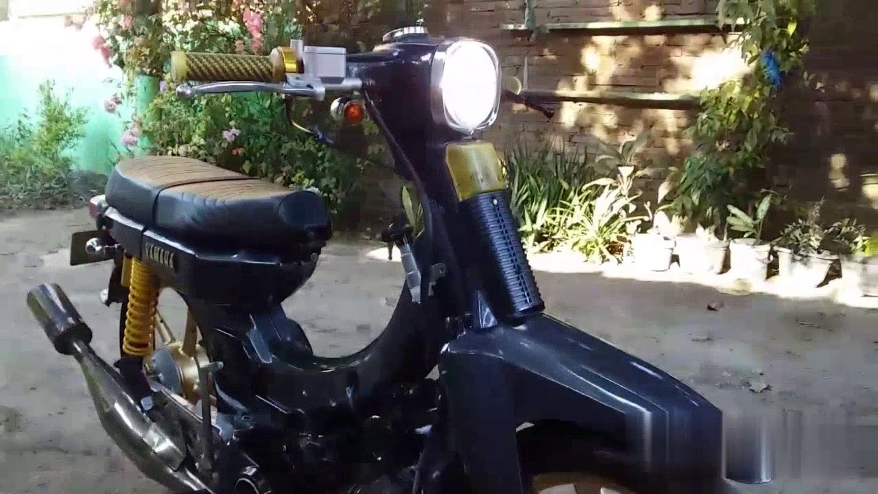 Modifikasi yamaha V75 #lowbudget😁 - YouTube