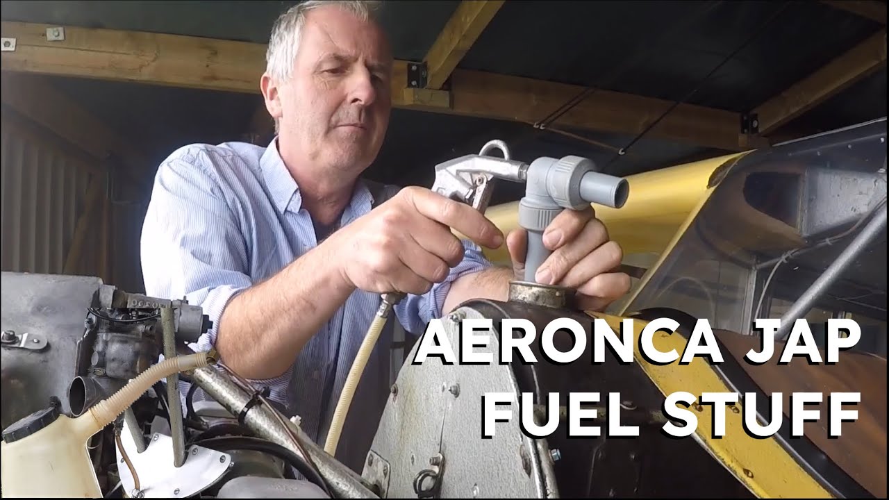 Aeronca JAP - fuel stuff - YouTube