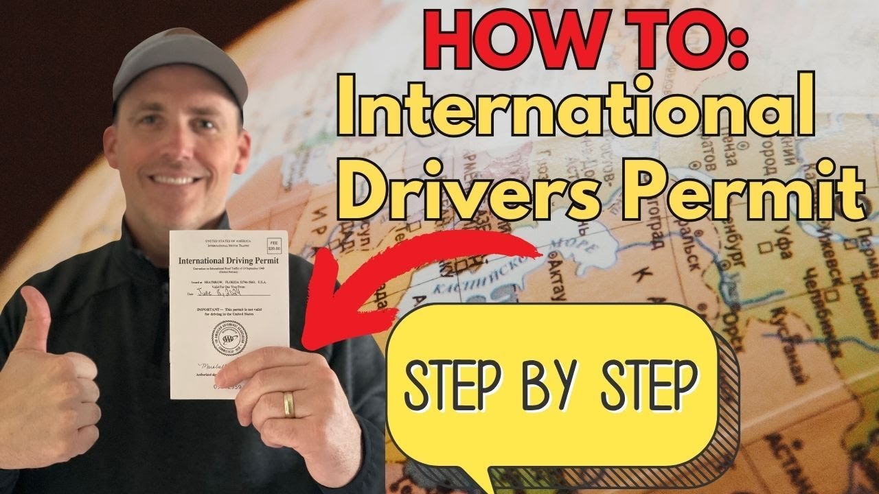 How To Get An International Driver’s License in United States (5 ...