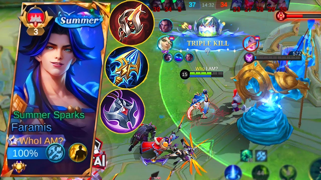 FARAMIS COMBO ATLAS TANK NEW META BUILD TO RANK UP FASTER!! FARAMIS ...