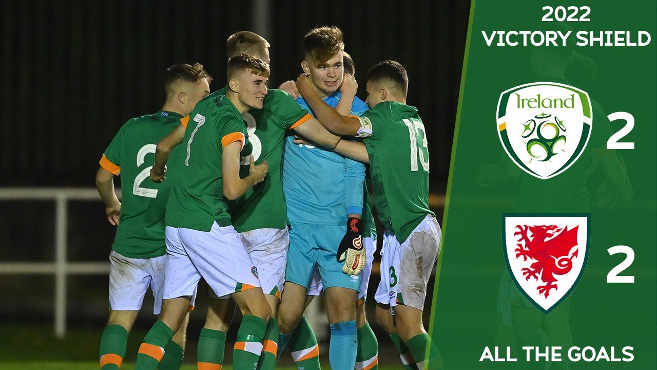 2022 VICTORY SHIELD | Ireland MU16 2-2 Wales MU16 - Ireland win 5-4 on ...