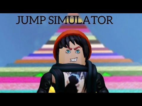 Playing jump simulator 😃😀 - YouTube