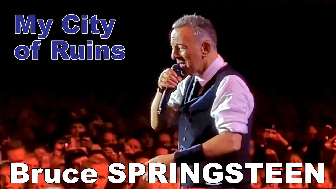 My City of Ruins, Bruce Springsteen en live à Lille 2025 - YouTube