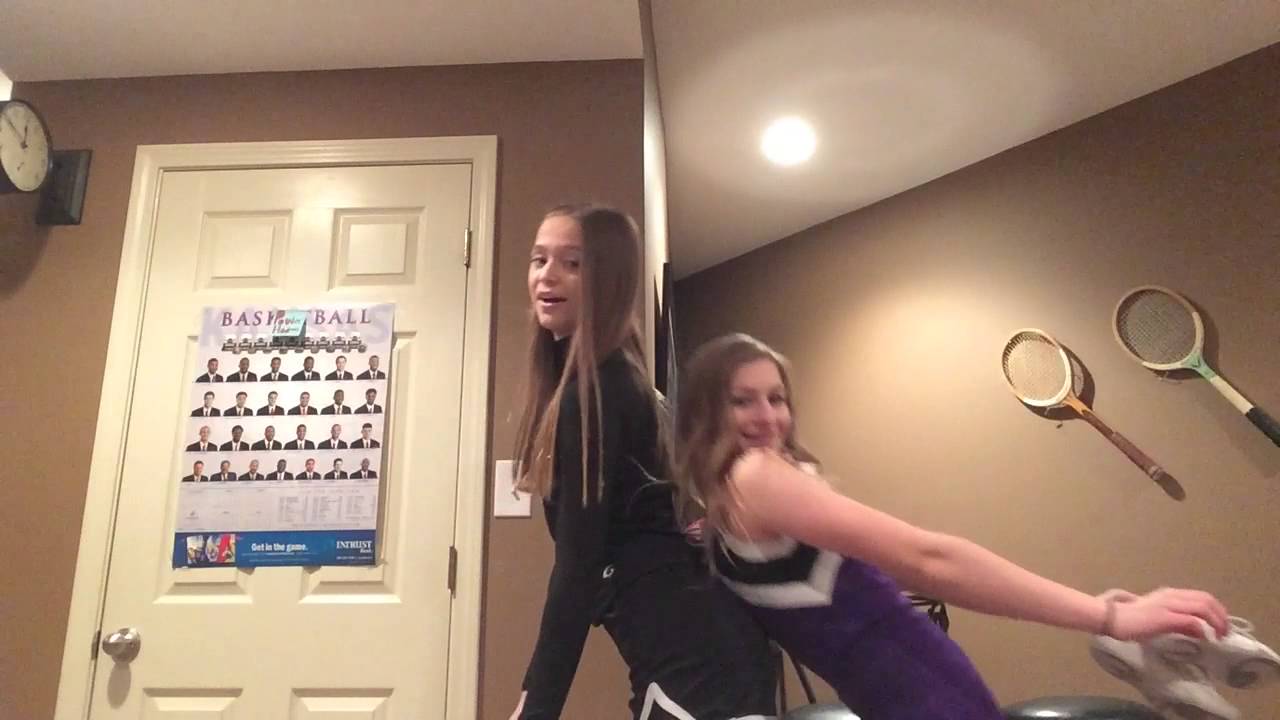 CHEERLEADING CHALLENGE - YouTube