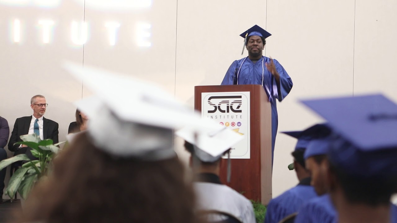 SAE Institute Atlanta Graduation - Jonathan Hood - YouTube
