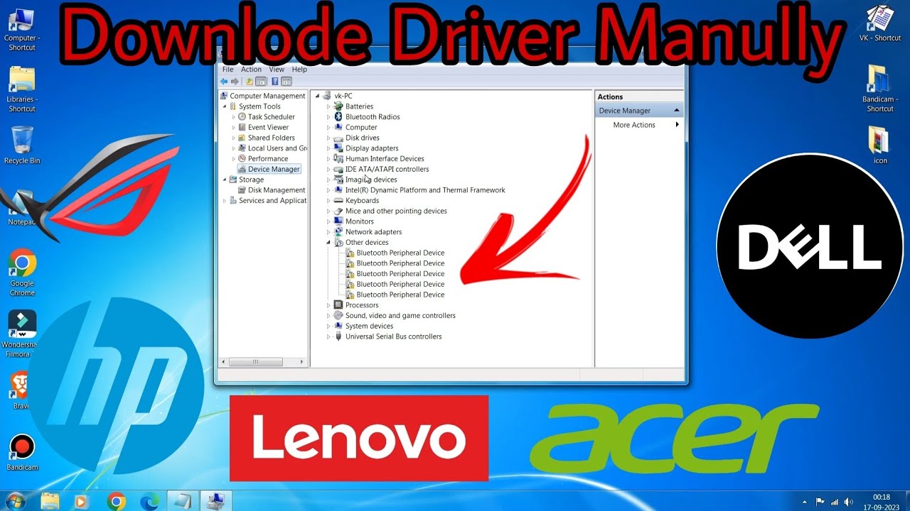 Downlode Windows 7 All Drivers Manually From There genuine Website | Windows 7 Driver | M.R VK ...