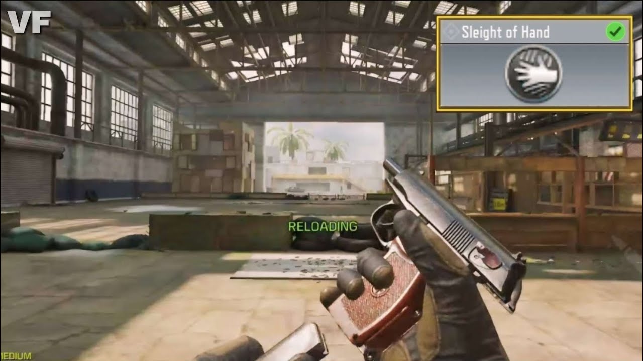 Call of Duty Mobile - All Unique Slight of Hand Reload Animations ...