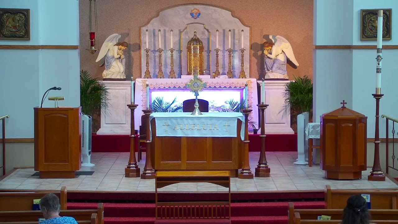 THE DAILY MASS & EUCHARISTIC ADORATION: Every Wednesday, Mass at 12 ...