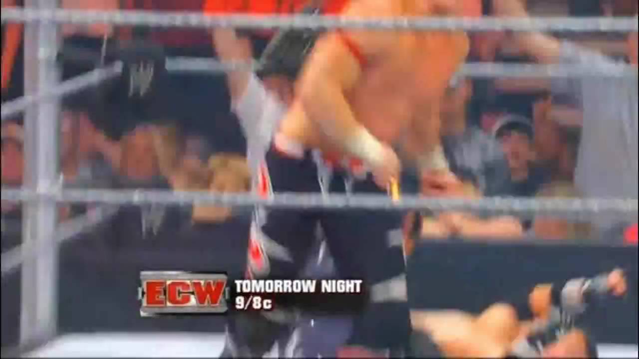 RAW 3 16 09 Evan Bourne Returns To ECW - YouTube