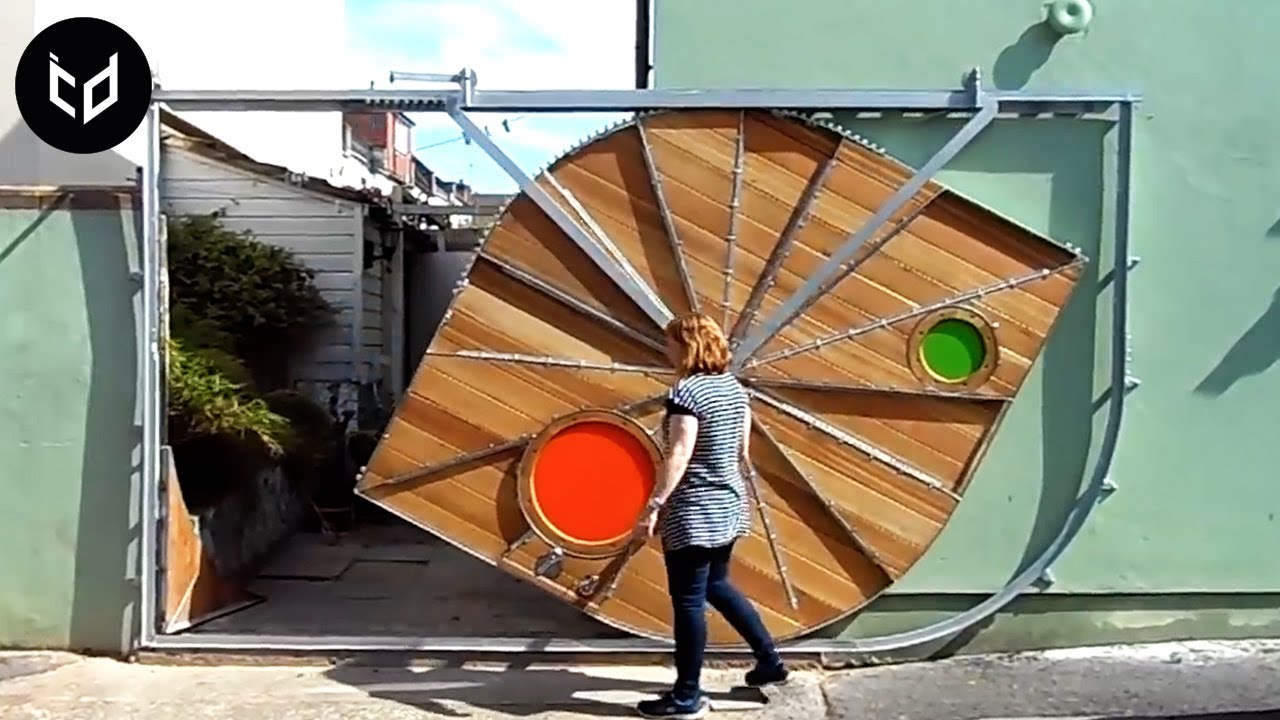 Ingenious Gates and Door Ideas For Modern Homes - OPEN THE GATES! - YouTube