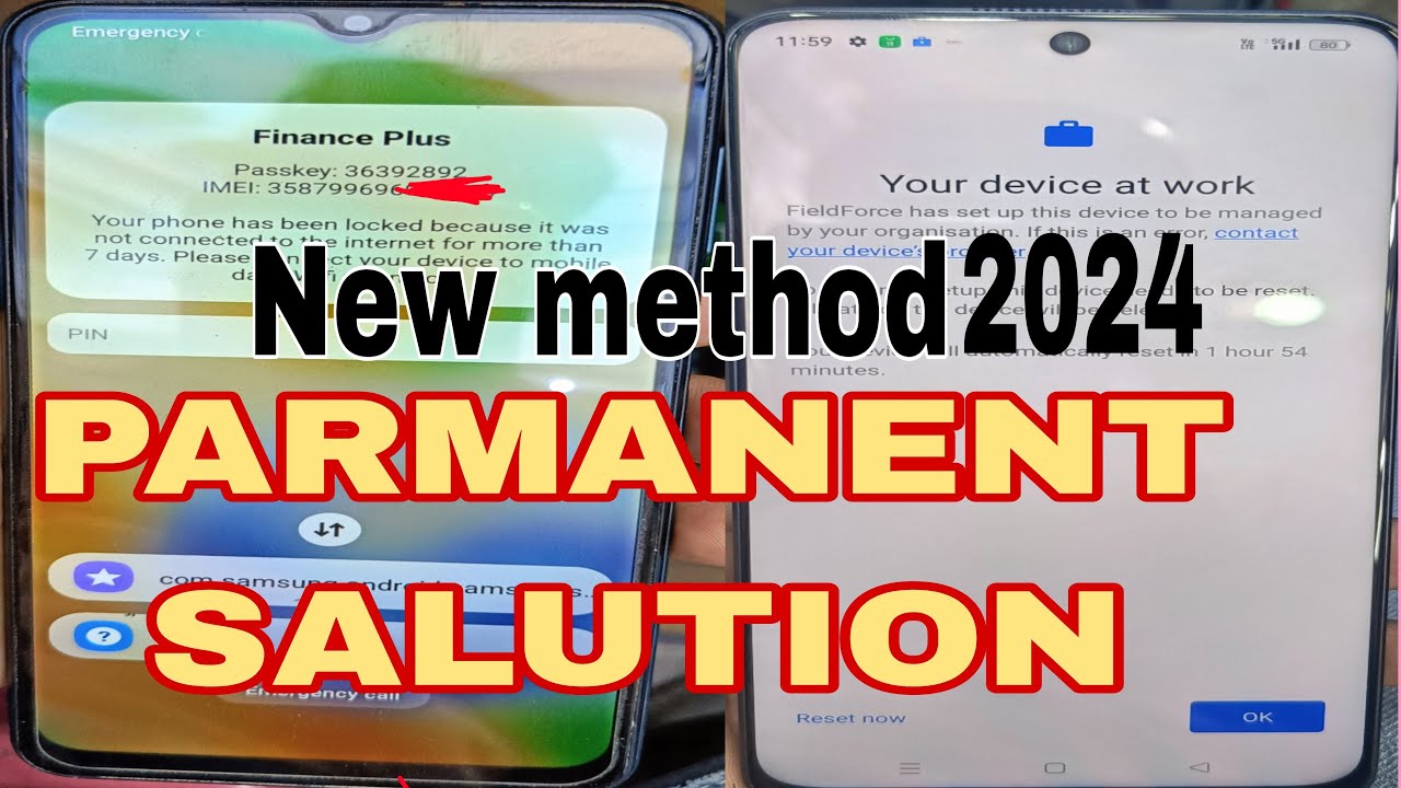 Samsung Finance Plus || Parmanent || #TVsLock #Bajaj Lock #Remove,How ...