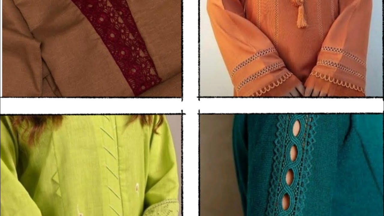 Most Attractive Plain Suit Designs with wonderful sleeves you will ...