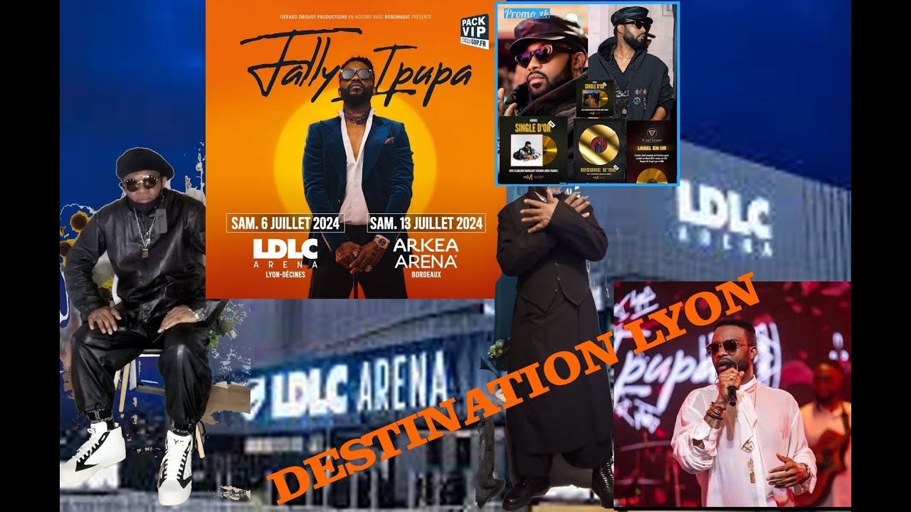 FALLY IPUPA À LDLC-ARENA, encore moins de 34 billets. DÉPART POUR LYON ...