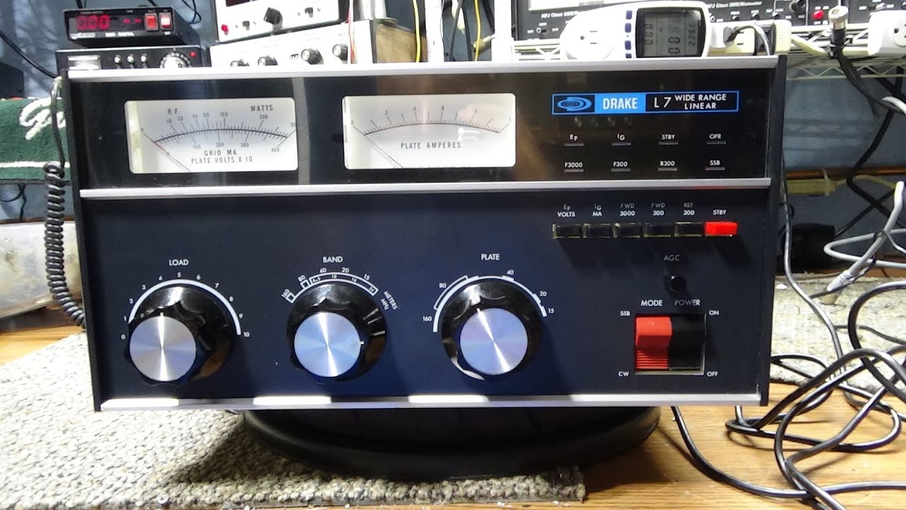 Drake L7 linear amplifier RF Deck #2 only, unpowered walkthru, this 1 ...