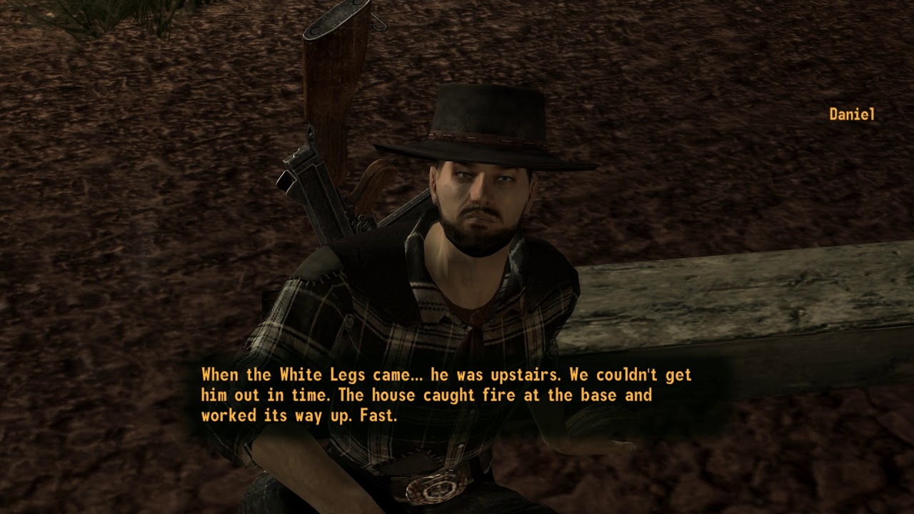 Fallout: New Vegas (PC) - Talking to Daniel (Honest Hearts DLC) - YouTube