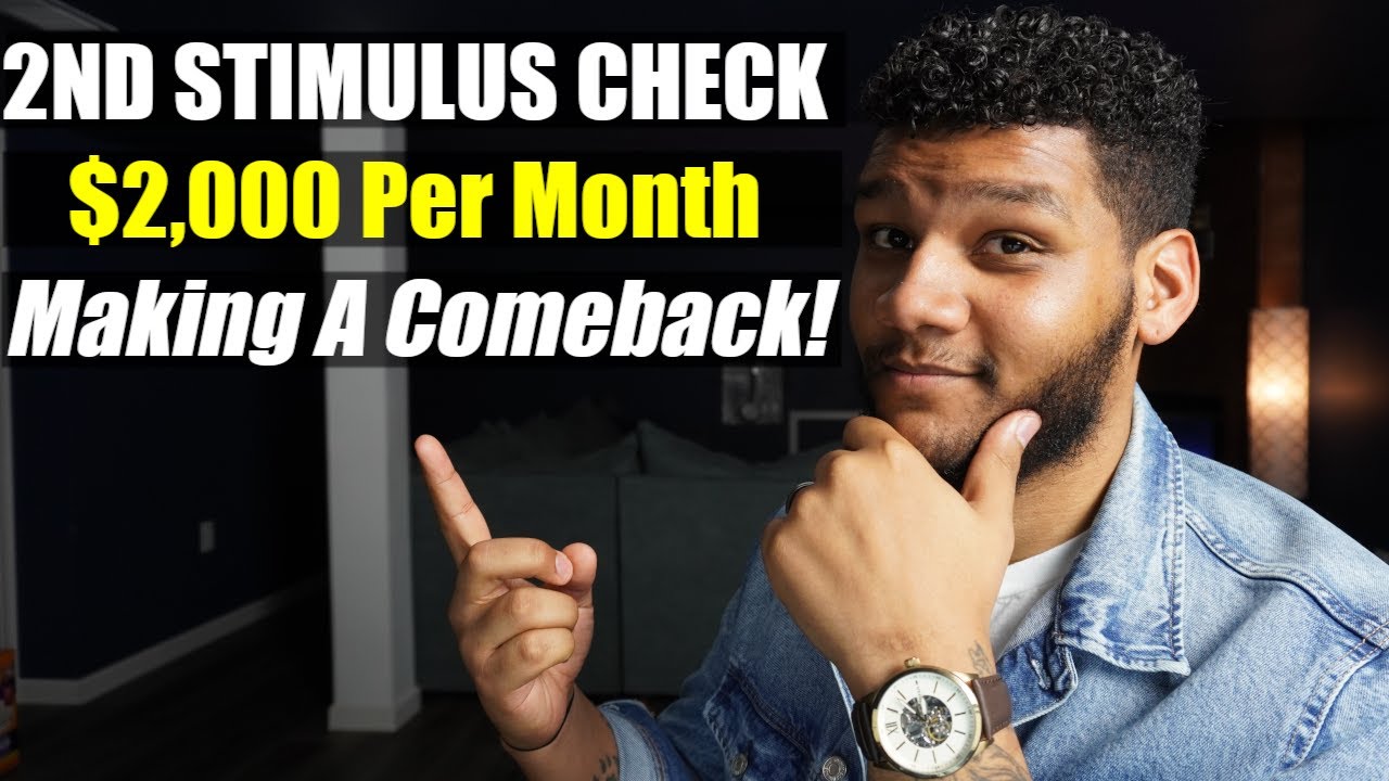 RECURRING STIMULUS IS BACK!!! 2nd Stimulus Check Update || July 20 ...