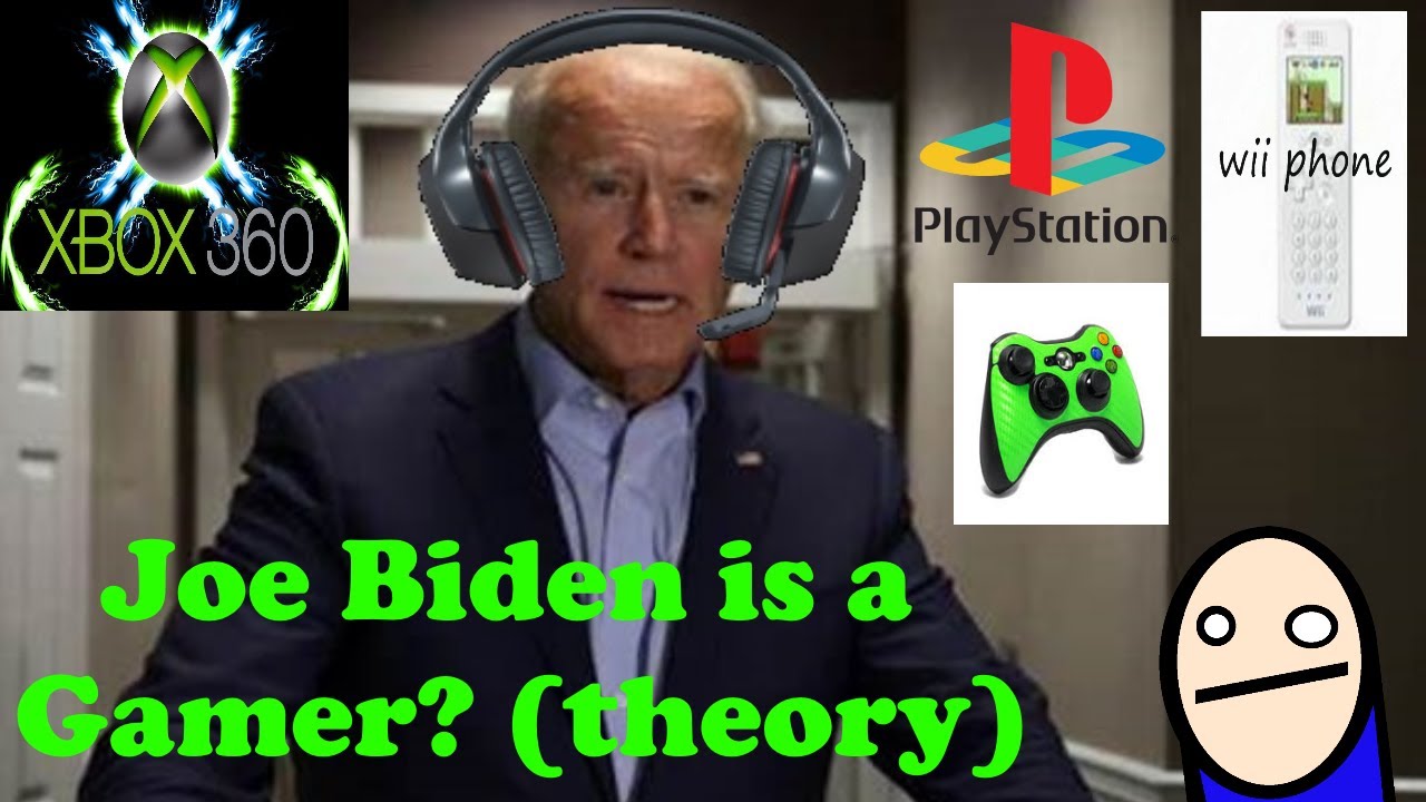 joe biden is gaming (theory) - YouTube