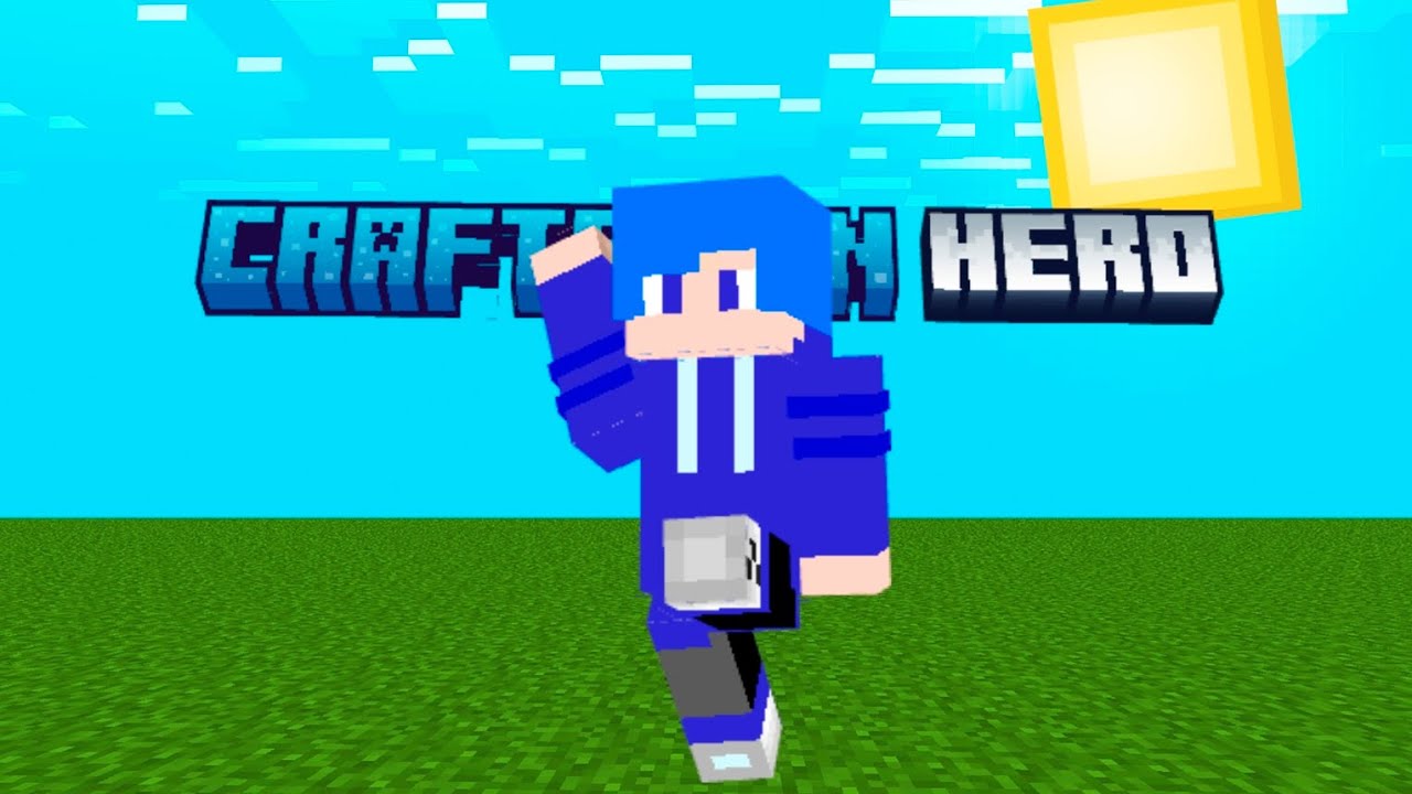 Começou! Nova série no mcpe 0.15.10 | CRAFTSMAN HERO - YouTube