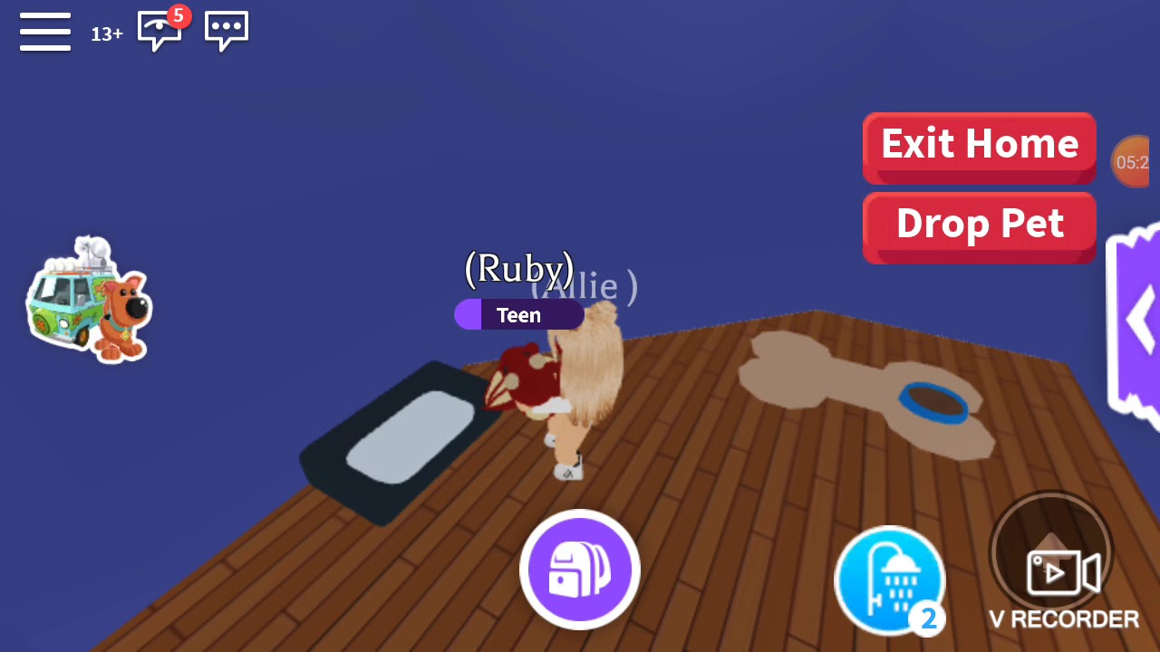 Playing adopt me first video - YouTube