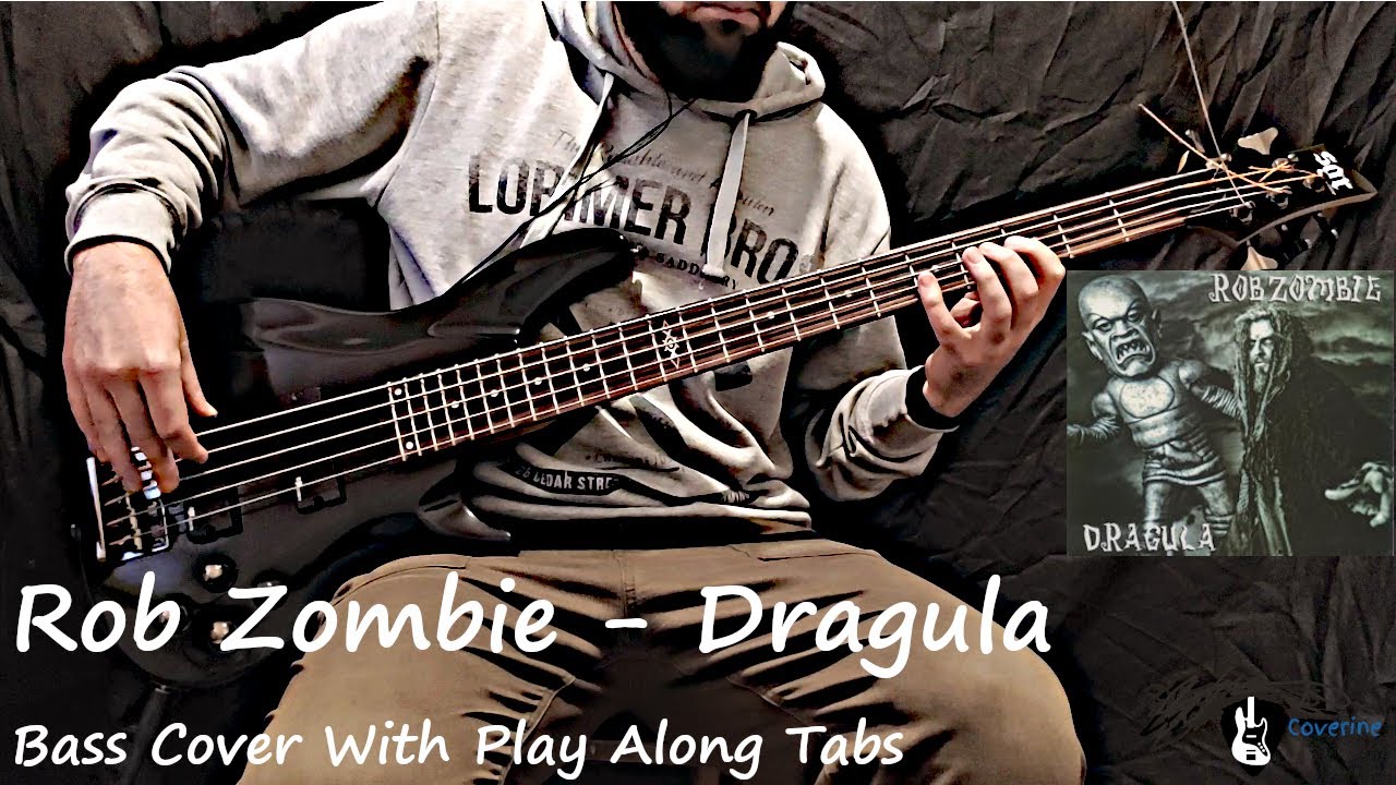 Rob Zombie - Dragula Bass Cover (Tabs) - YouTube