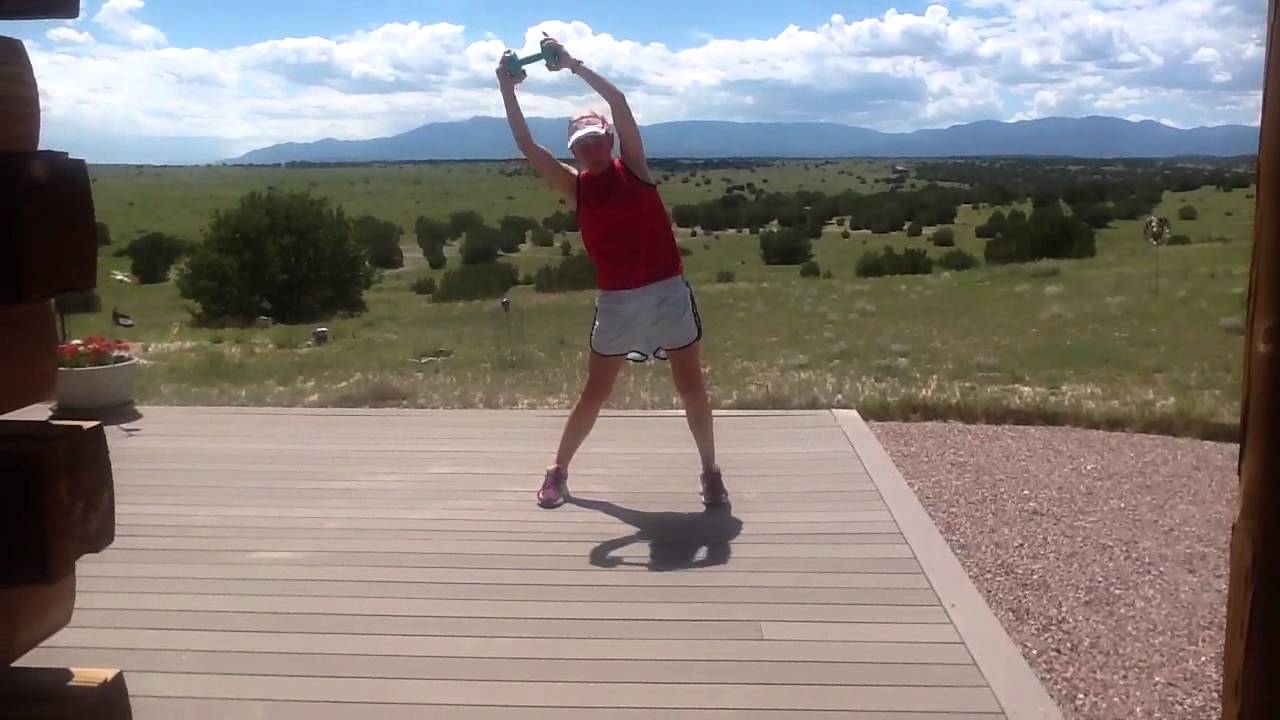 Standing hip flexor matrix with upper extremity drivers - YouTube