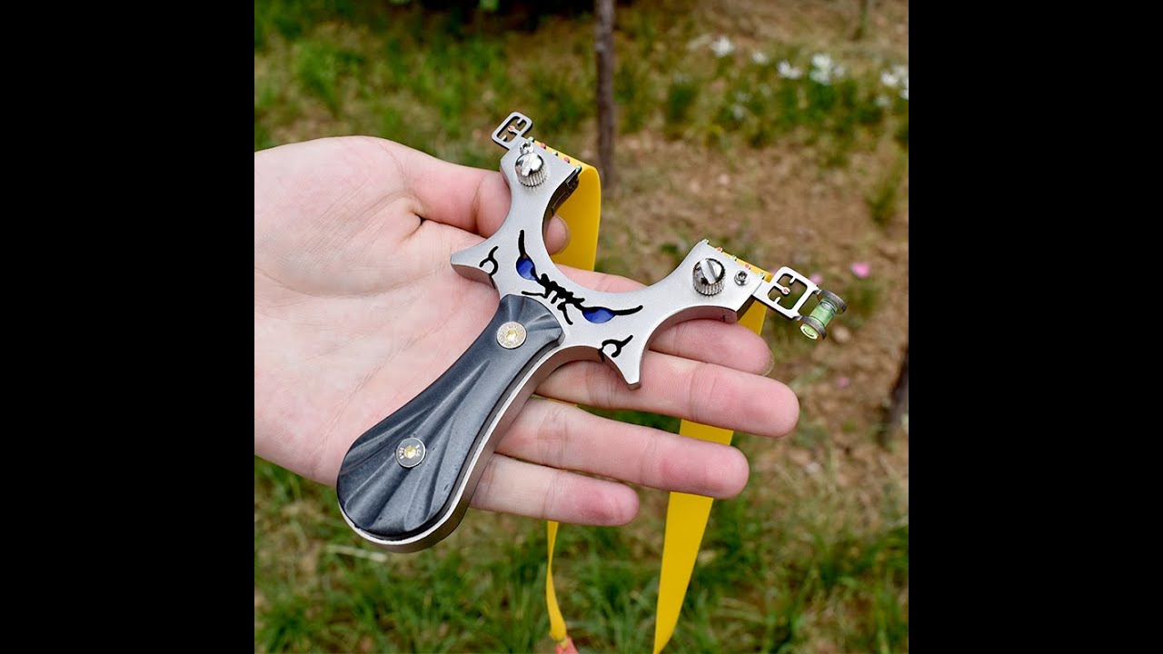 Little Monster Catapult, Durable Steel Slingshot and Training Outdoor ...