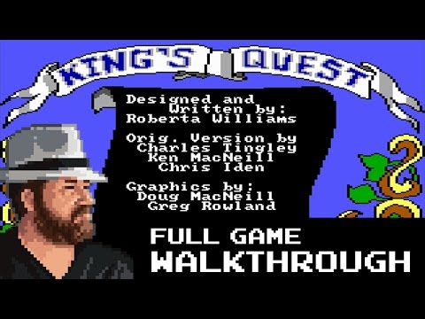 King's Quest I EGA - Full Game Walkthrough/No Commentary - YouTube